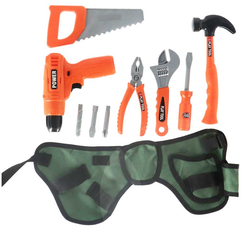 Verktygsbälte med Leksaksverktyg Cayee - present/presenttips