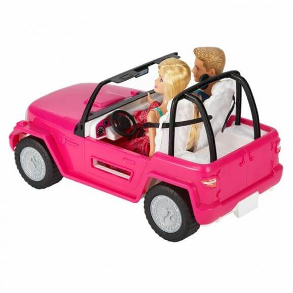 Köp Barbie Beach Cruiser Bil med Barbie & Ken CJD12 - Leksakscity.se